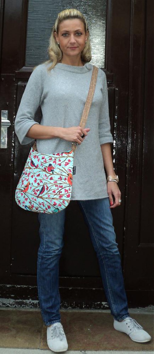 Kabelka Miss Red Butterflies 2 / Sidonie-Design - SAShE.sk