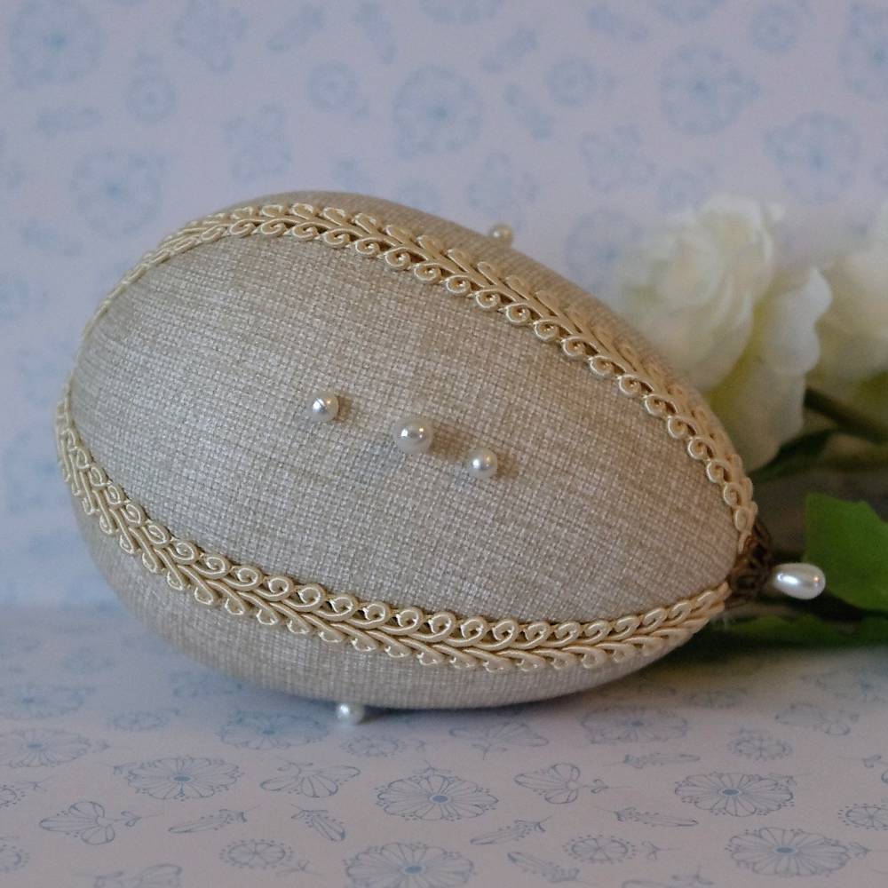 Veľkonočné vajko *14 ("akožé faberžé") / adis - SAShE.sk - Handmade Dekorácie