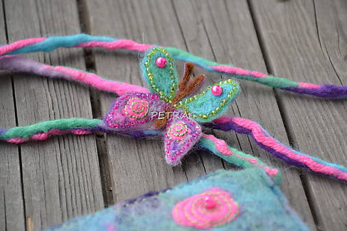 Plstený motýľ / D.O.M.A - SAShE.sk