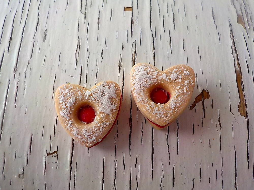 MiNi linecké srdiečka-napichovačky (nenakusnuté) / Katya_dyzajn - SAShE.sk