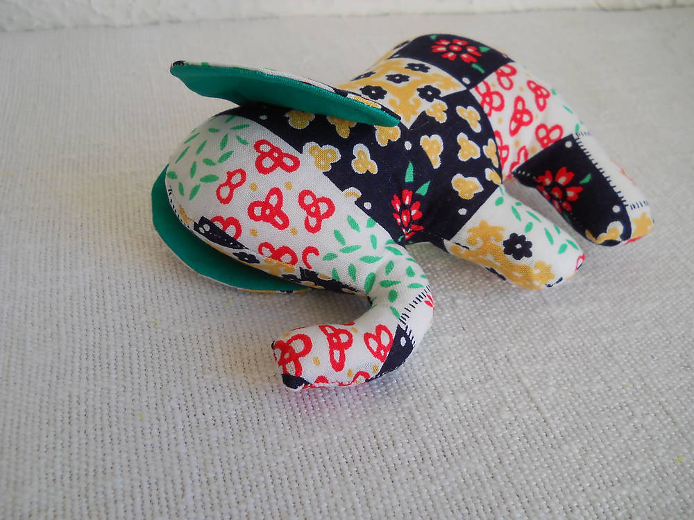 Sloník Dumbo - patchworkový / VERAstyle - SAShE.sk