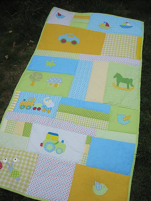 Detské deky / PatchworkJanka - SAShE.sk