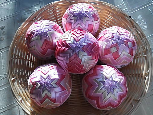 Vianočné patchworkové gule / adara - SAShE.sk