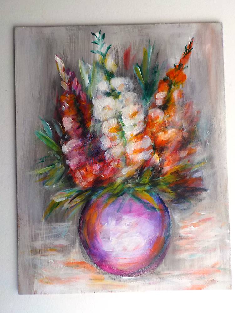 Obrazok, kvety / MCM - SAShE.sk