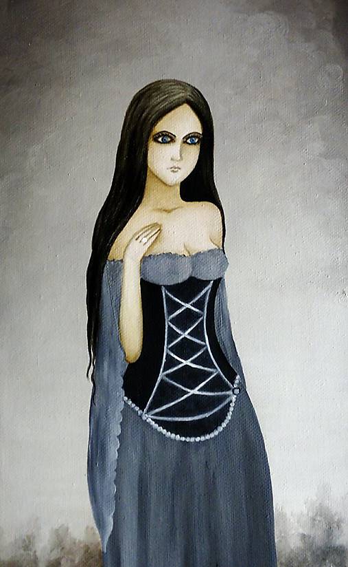 Lady mist - olejomaľba / MS_art - SAShE.sk