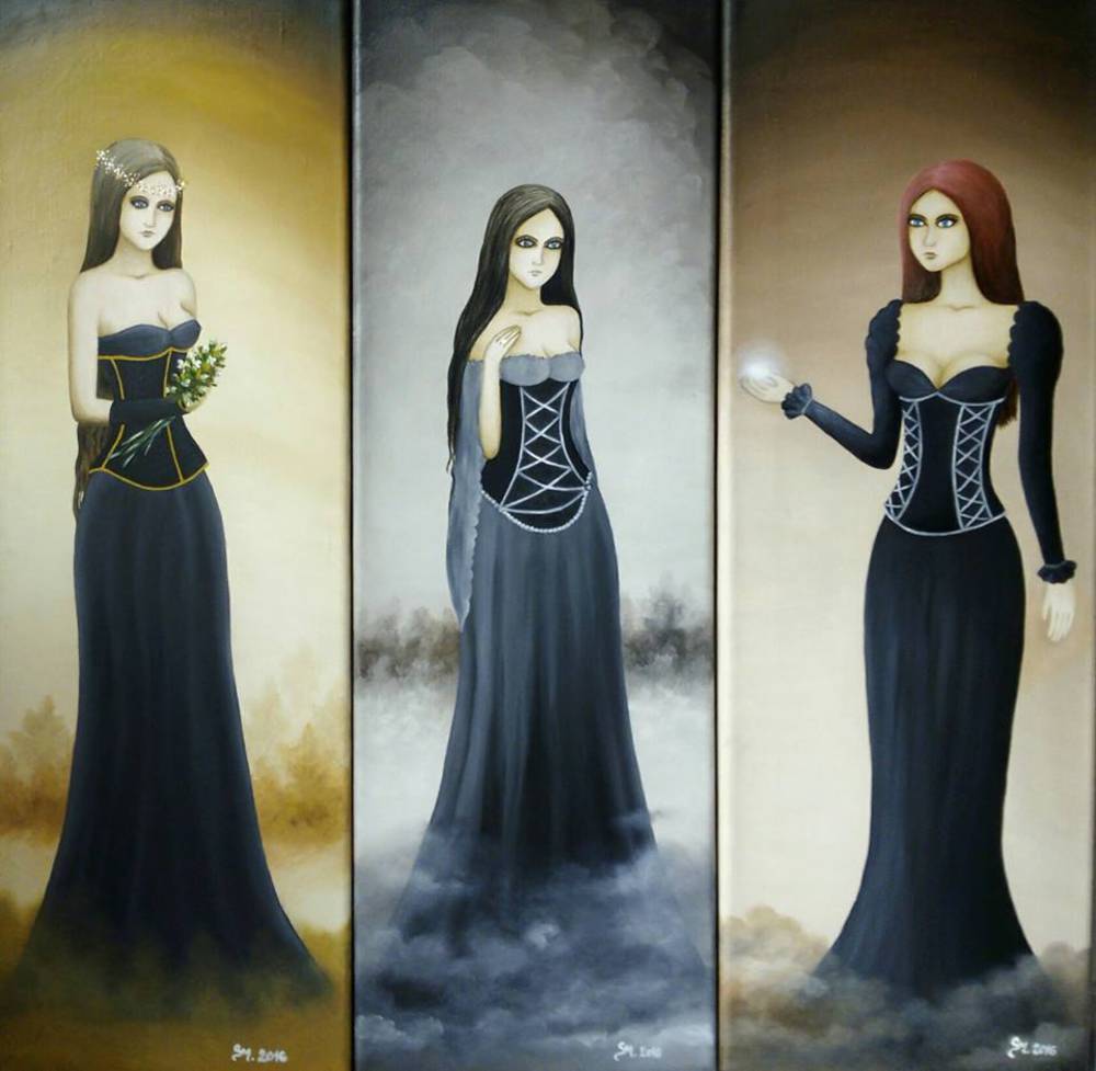 Lady mist - olejomaľba / MS_art - SAShE.sk