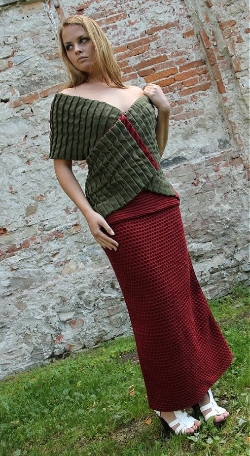 Sukňa ADDA V. / andrealachova - SAShE.sk - Handmade Sukne Sukňa ADDA V. / andrealachova - SAShE.sk - Handmade Sukne