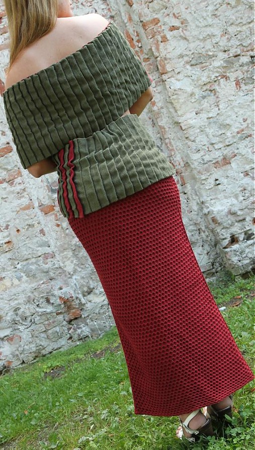 Sukňa ADDA V. / andrealachova - SAShE.sk - Handmade Sukne Sukňa ADDA V. / andrealachova - SAShE.sk - Handmade Sukne