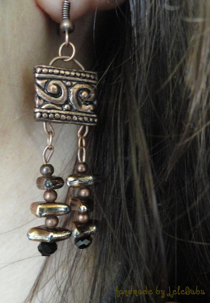 Antická princezná / LeleBubu - SAShE.sk - Handmade Náušnice