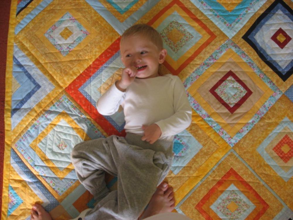 Patchwork deka, prikrývka / Locidielko - SAShE.sk