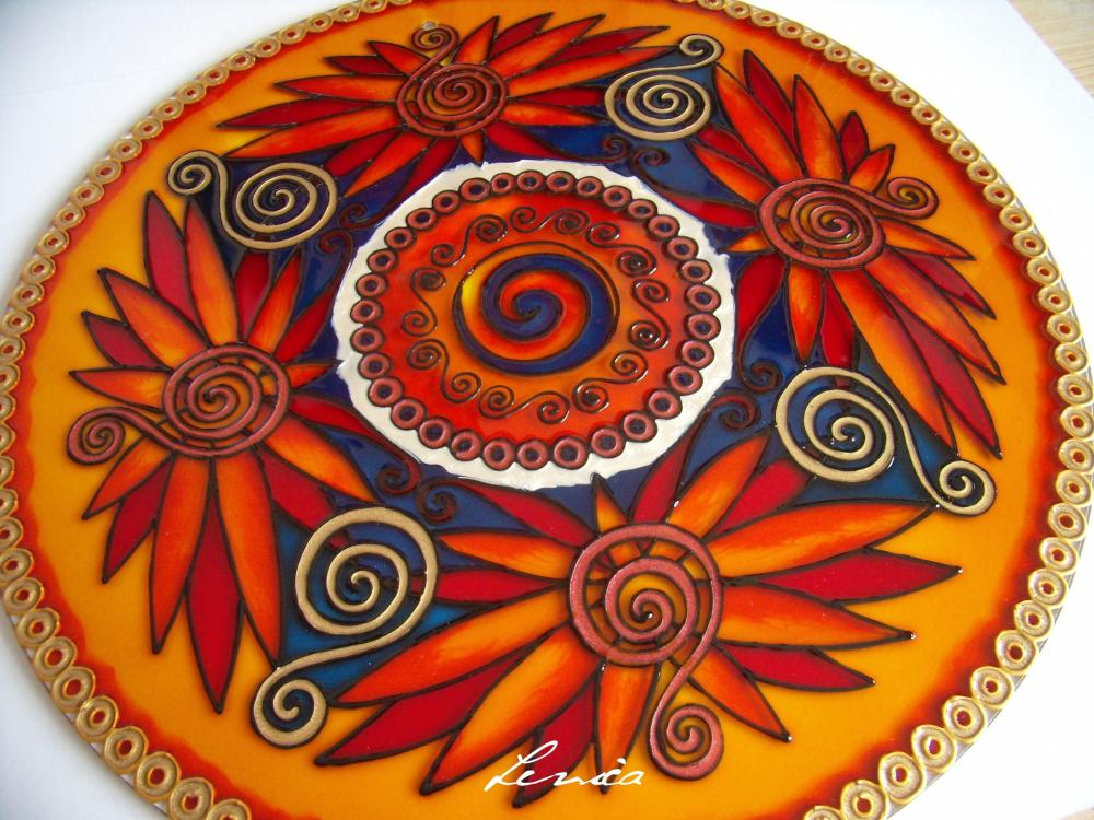 Spiral Mandala 2 / LEVICA - SAShE.sk
