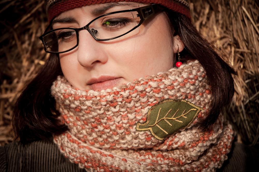 Na-krk-čník JESENNÝ LIST / KandD - SAShE.sk