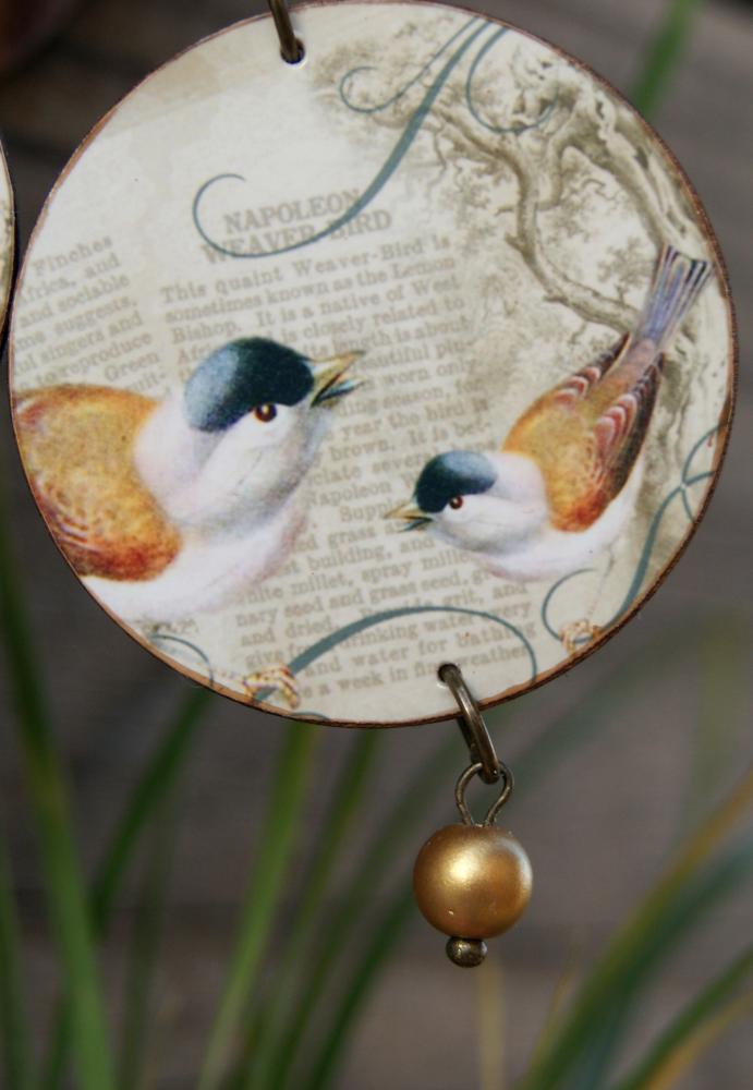 Napoleon Weaver Bird / SkaraZu - SAShE.sk - Handmade Náušnice